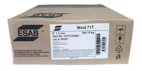 Esab Weld 71T-9 FCAW wire – Weldingaids Atlantic